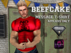 Second Life Marketplace - [BEEFCAKE] No Pain No Gain T-shirt - Appliers