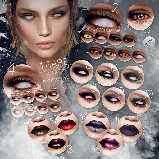 Second Life Marketplace - 08 HUD_Genesis_Lab_Eyeshadow_Applier_3.0_LADY ...