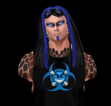 Second Life Marketplace - Blue Aesthetic Cyber Hair