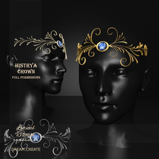 Second Life Marketplace - !Lyrical B!zarre Templates! - Histrya Crown ...
