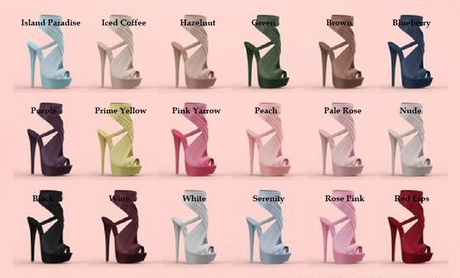 Second Life Marketplace - [BREATHE] Ayame (Iced Coffee) Heels - Maitreya