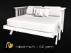 Second Life Marketplace - MESH Futon Lounger Couples - 3 LI