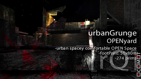 Second Life Marketplace - [rQ]urbanGrunge-OPENyard