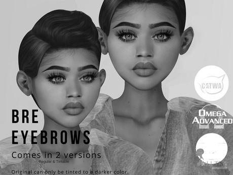 Second Life Marketplace - Bre Eyebrows DEMO