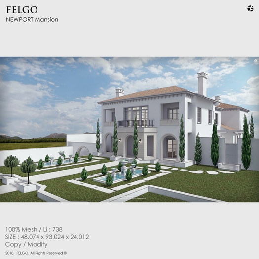 Second Life Marketplace - FELGO // NEWPORT Mansion