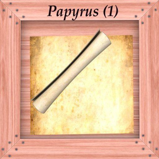 Second Life Marketplace - single papyrus lv1 [g&s] storage vendor crate ...