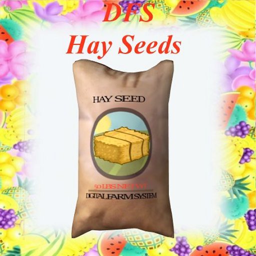 Second Life Marketplace - hay seeds DFS storage vendor crate texture fb