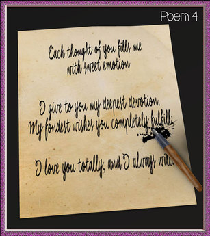 Second Life Marketplace - Love poem 4