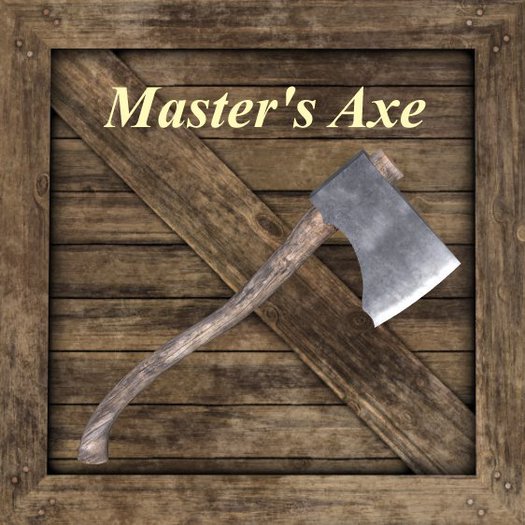 Second Life Marketplace - Master's Axe [g&s] storage vendor crate ...