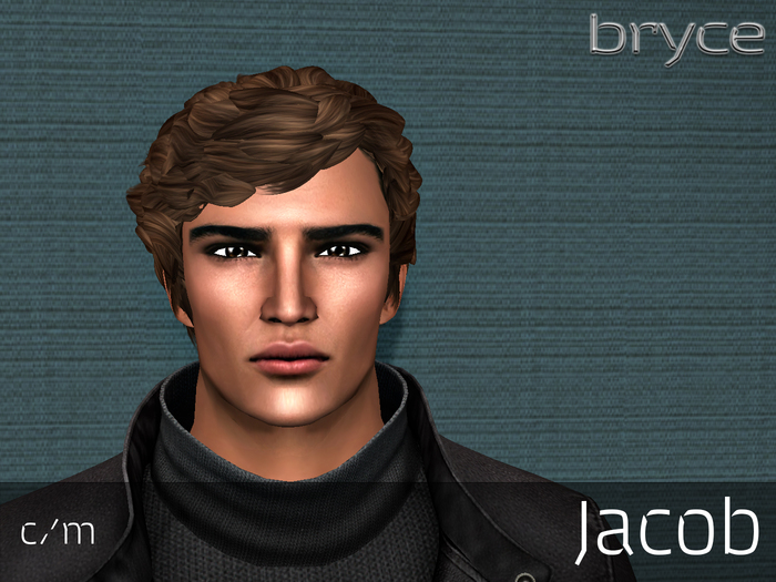 Second Life Marketplace - Bryce - Jacob Hair - Demo
