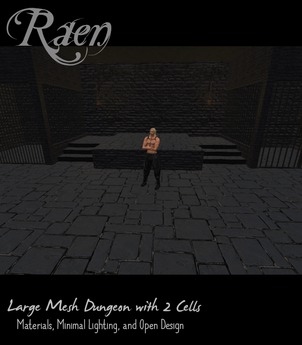 Second Life Marketplace - -Skybox- Mesh Dungeon Pack