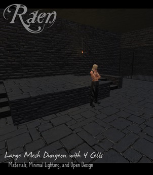 Second Life Marketplace - -Skybox- Mesh Dungeon Pack