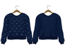 Second Life Marketplace - {Lula Belle} Binx Sweaters - Navy Pack {Boxed}