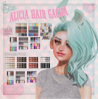 Second Life Marketplace - .Olive. the Alicia Hair - Brunettes [Rez]