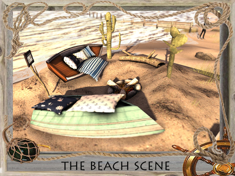 Second Life Marketplace - the beach scene
