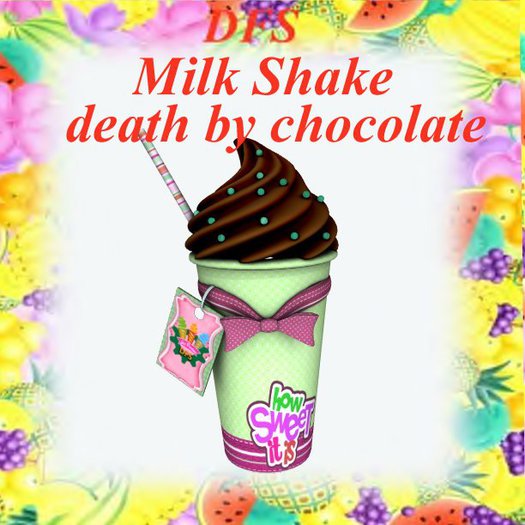 Second Life Marketplace - milk shake - death by chocolate DFS storage ...