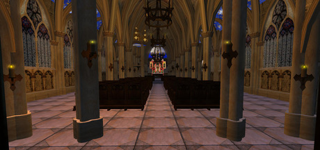 Second Life Marketplace - The gothic cathedral, 571P, Salebox