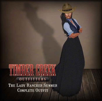 Second Life Marketplace - [Timber Creek] The Lady Rancher Summer Set ...