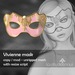 Second Life Marketplace - lassitude & ennui Vivienne mask - pink