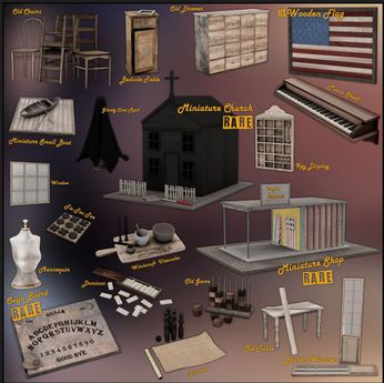 Second Life Marketplace - Wednesday - Brocante - Broken Windows