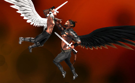 Second Life Marketplace - Angel wars pose