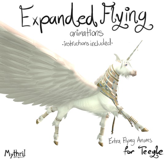 Second Life Marketplace - ~Mythril~ Flying Animations
