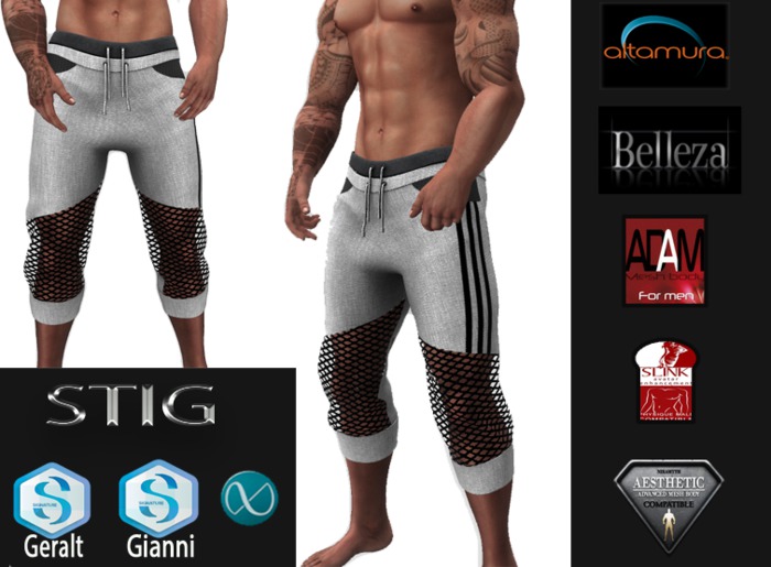Second Life Marketplace - Ark Pants [Altamura,Aesthetic,DAVID,Geralt ...