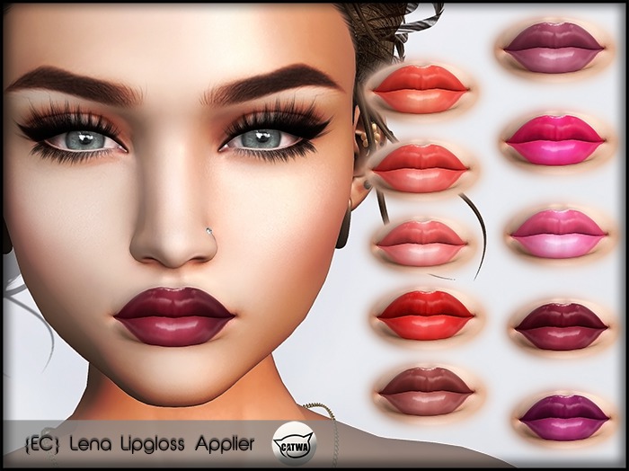 Second Life Marketplace - {EC} Lena Lipgloss Applier (Catwa)