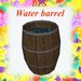 Second Life Marketplace - dfs water barrel DFS storage vendor crate ...