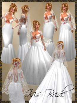 Second Life Marketplace - *Goddess* Isis Bride in White