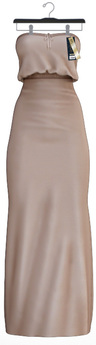 Second Life Marketplace - Seniha. Jennifer Maxi Dress // Nude