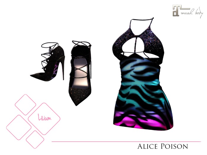 Second Life Marketplace - Lilium - Alice Poison Outfit Maitreya