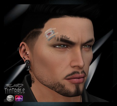 Second Life Marketplace - .::CDC Beard 172 Tintable - Catwa //Omega ...