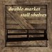Second Life Marketplace - Double market stall shelves [g&s] storage ...
