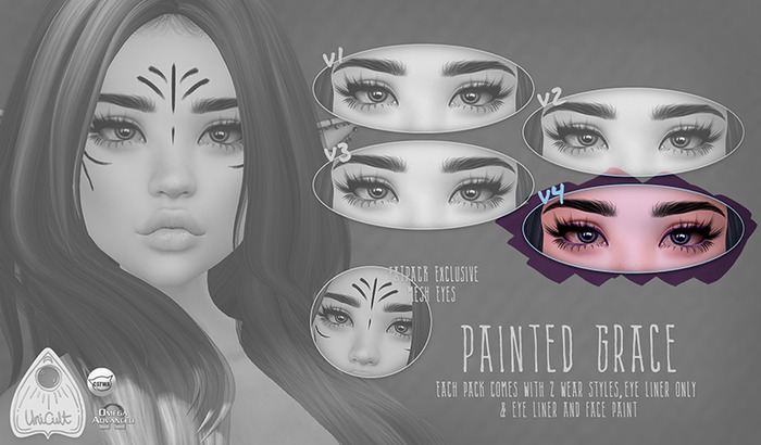 Second Life Marketplace - UniCult - Painted Grace V4