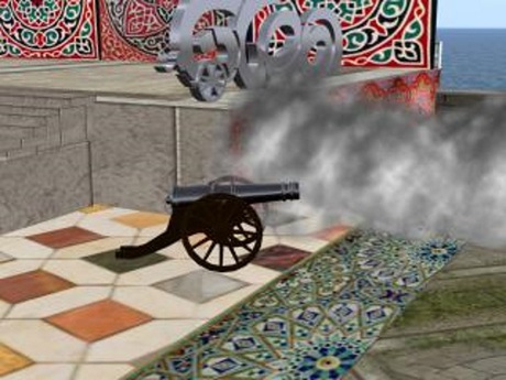 Second Life Marketplace - ramadan madfa3 cannon mesh مدفع رمضان