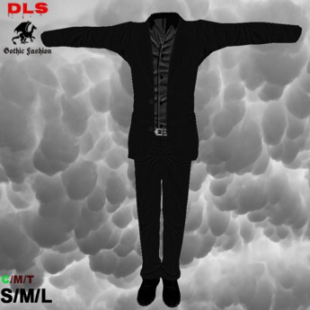 Second Life Marketplace - Male Suit black complete outfit boxed