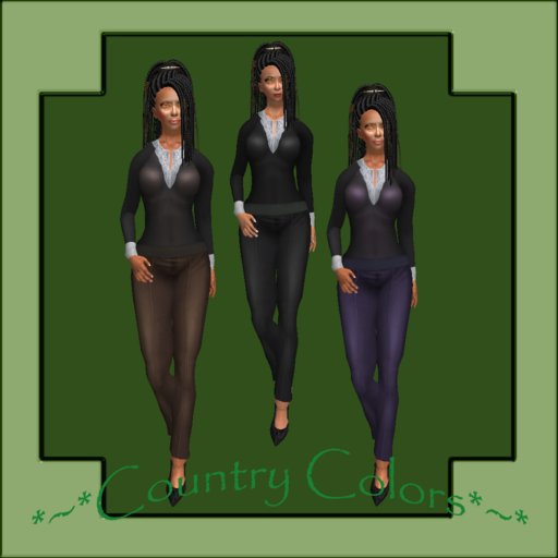Second Life Marketplace - *~*CC*~* Elegant Corded Pants & Laced Shirt ...