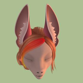 Second Life Marketplace - {S} Large Canid Ears