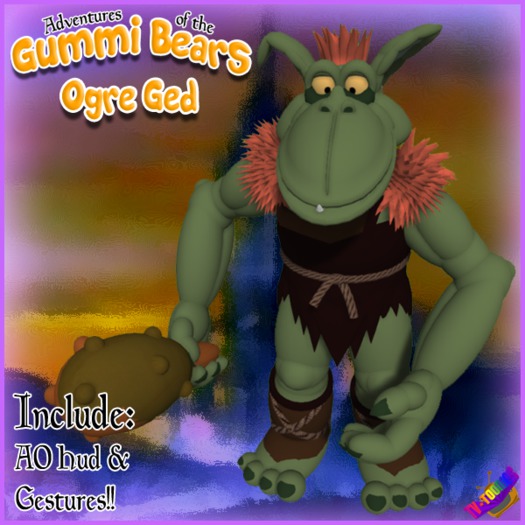 Second Life Marketplace - TV Toonies - Ogre Ged