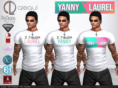 Second Life Marketplace - ::AleQui:: I Hear Yanny - Laurel