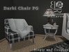 Second Life Marketplace - [BR] Darbi Chair Blk Plaid Couples & Single