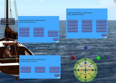 Second Life Marketplace - BWind navigaton HUD - Bandit 25R with compass