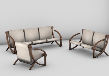 Second Life Marketplace - ☰ inVerse ☰ Sofa Set #7 full permission bxd