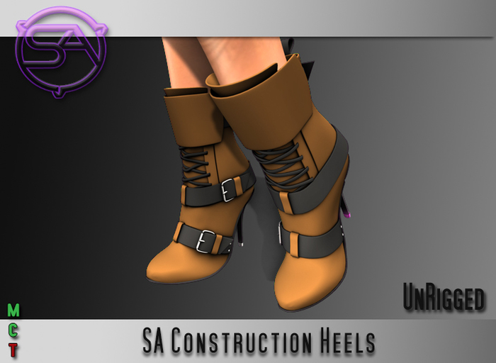 Second Life Marketplace - SA Construction Heels