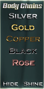 Second Life Marketplace - Maitreya Full Body Chains with HUD