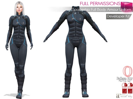 Second Life Marketplace - Obj, Dae, Fbx, Texture Files Spaceship Full ...