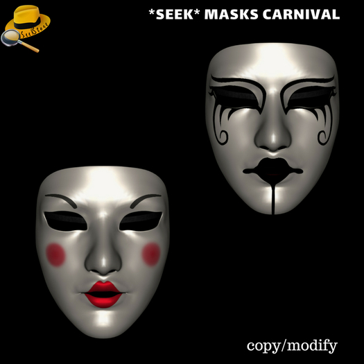 Second Life Marketplace - *Seek* Mask Carnival