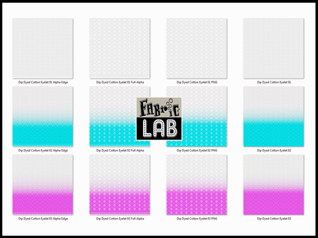 Second Life Marketplace - Fabric Lab ME Dip Dyed Cotton Eyelet Texture ...