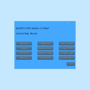 Second Life Marketplace - B3D SkyBox 12 Maps